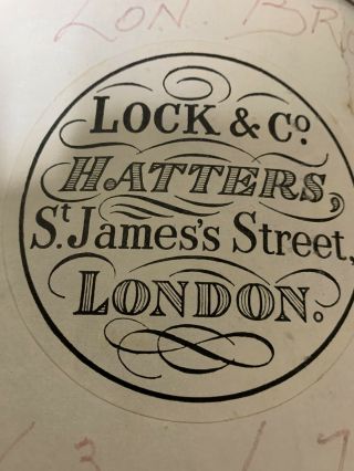 Lock And Co. Bowler Or Derby Hat | #69660690