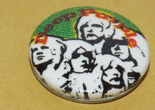VINTAGE BADGE PIN 25mm MOTORHEAD ENGLAND HEAVY METAL HARD ROCK LEMMY ...